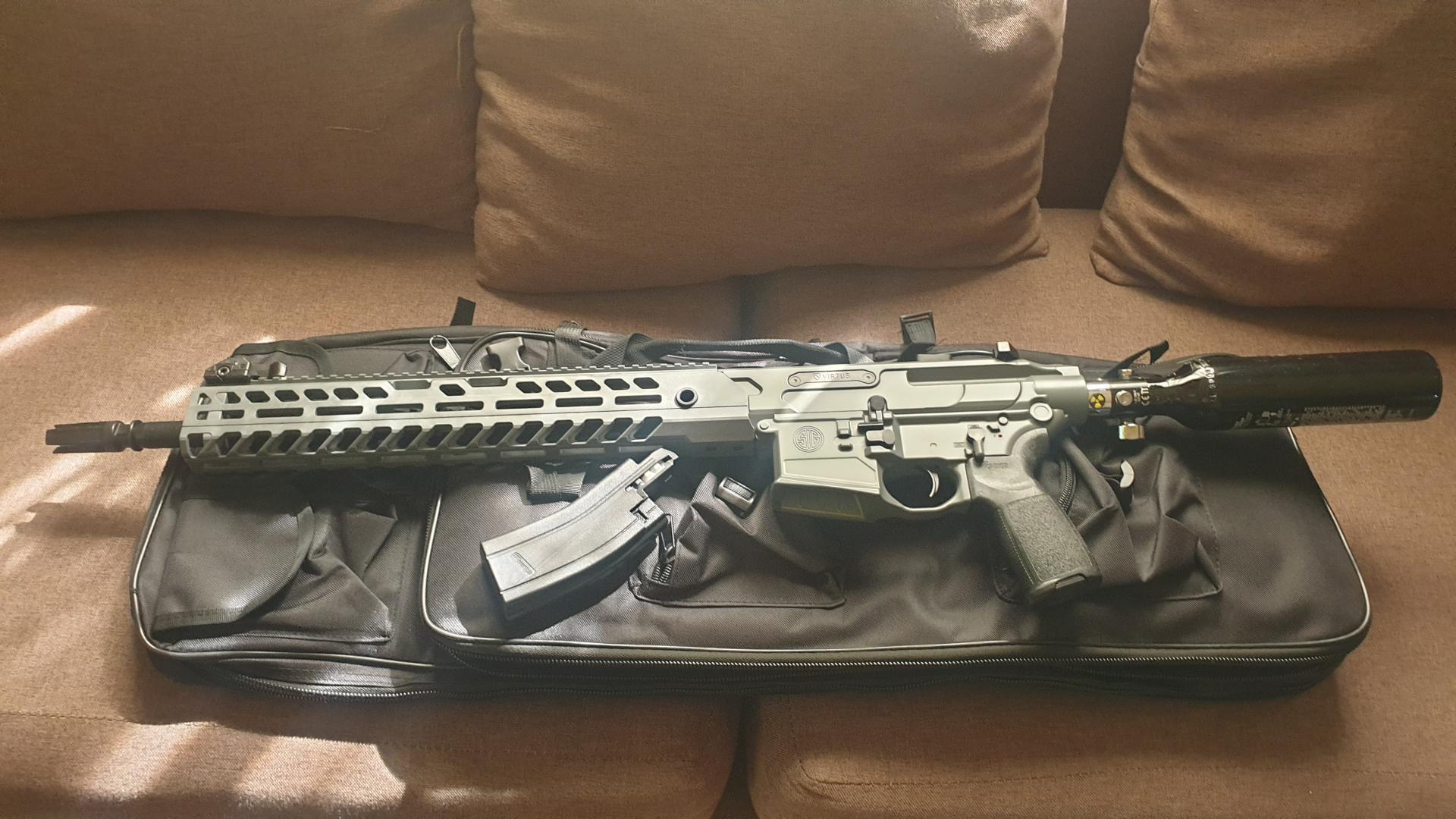 SIG Sauer MCX Virtus .22cal PCP Precision Air Rifle – MCS